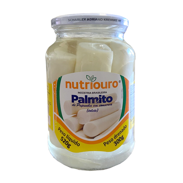 Palmito de Pupunha Toletes l NUTRIOURO