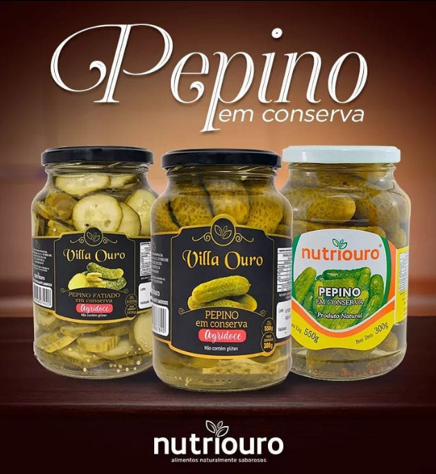 Conserva de Pepino l Nutriouro
